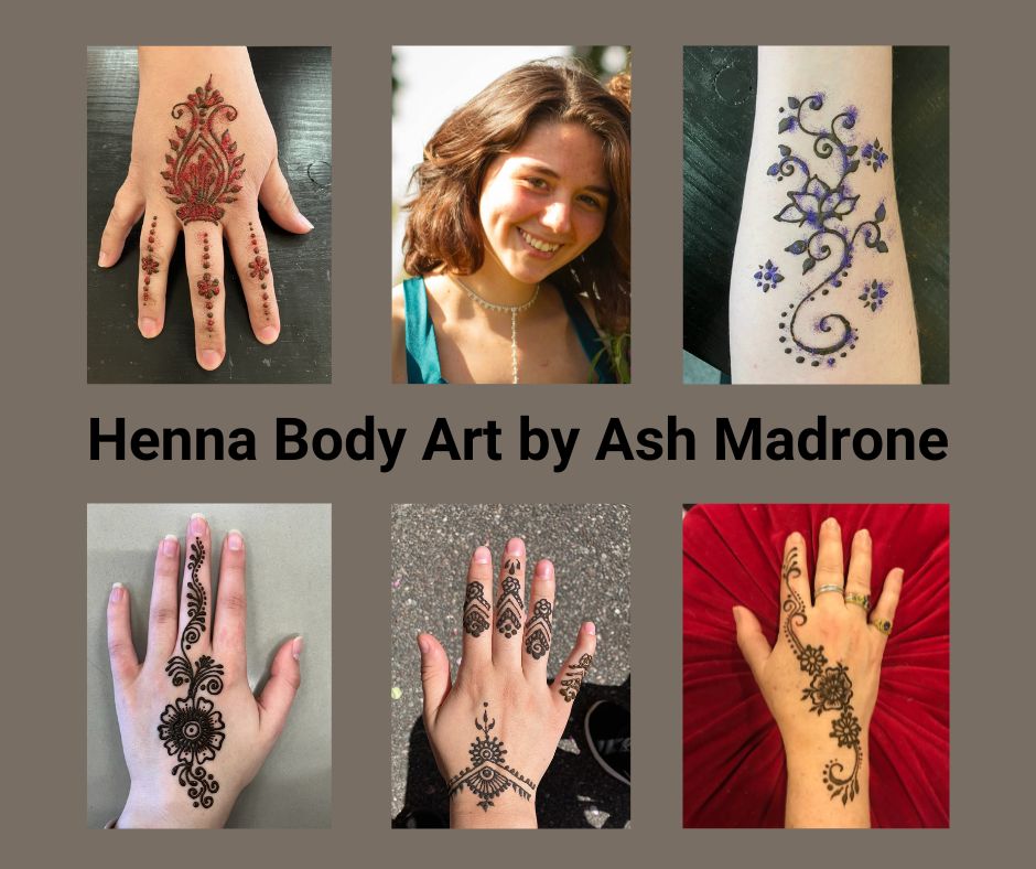 Henna Artist Sunday 8/11/24 – Inner Light Crystals LLC