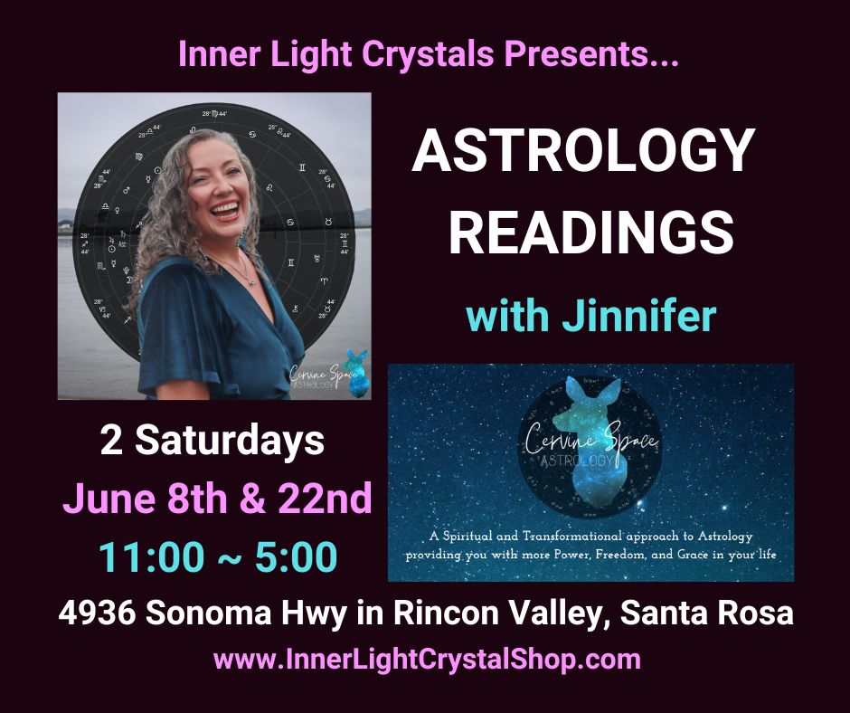 Saturday Astrology Readings – Inner Light Crystals LLC